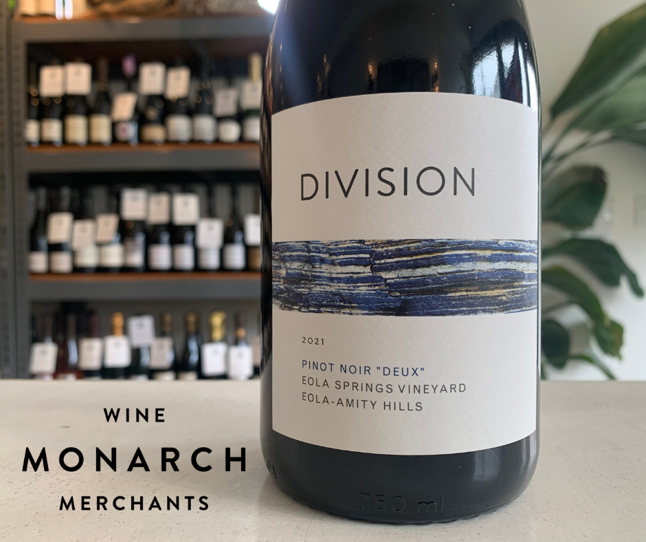 Exclusive: 2021 Division 'Deux' Pinot Noir – Monarch Wine Merchants