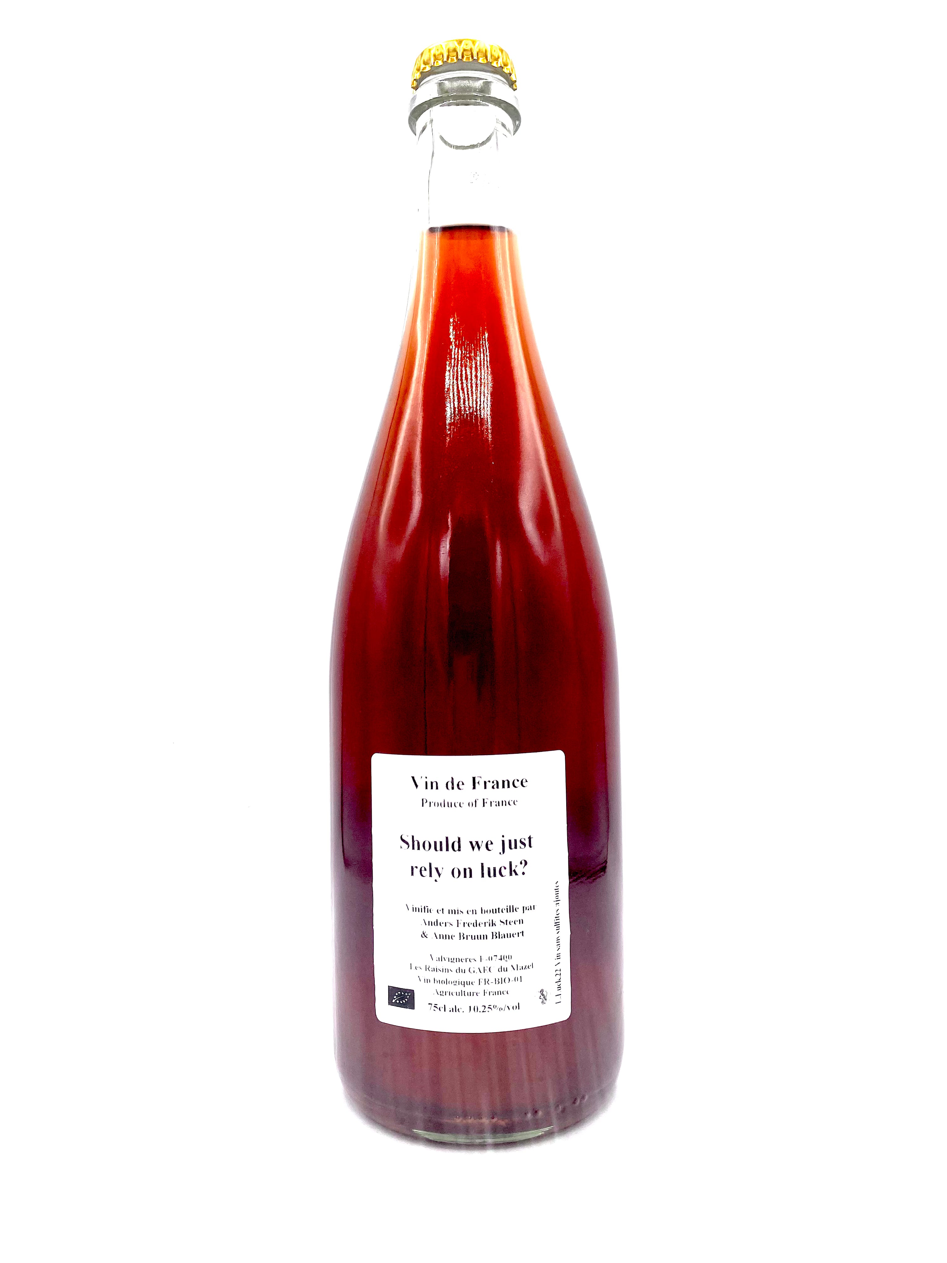 Anders Frederik Steen 'Should We Just Rely On Luck?' Rosé 2022 ...