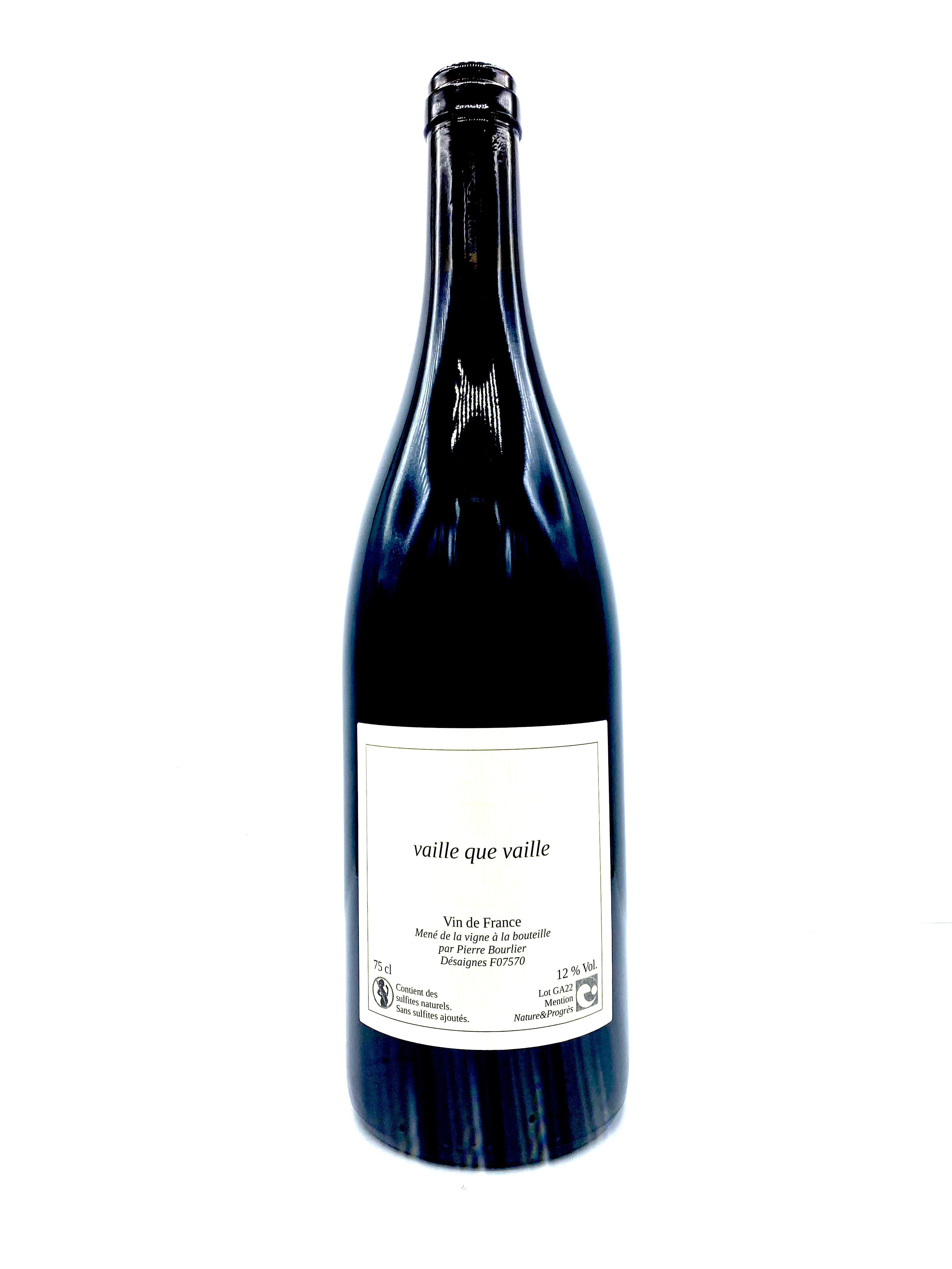 Pierre Bourlier 'Vaille Que Vaille' 2022 – Monarch Wine Merchants