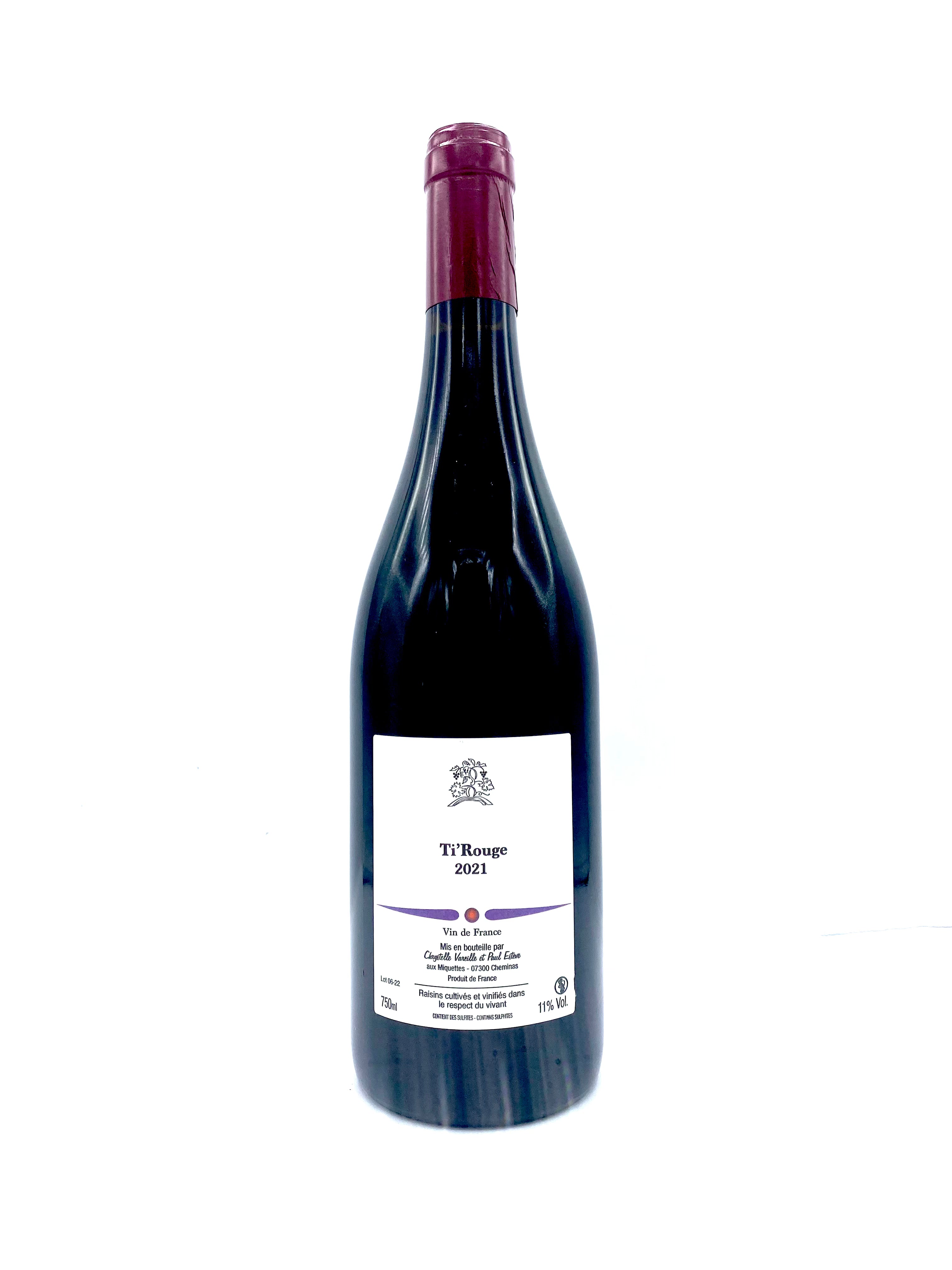 Domaine des Miquettes 'Ti Rouge' Syrah 2021 – Monarch Wine Merchants