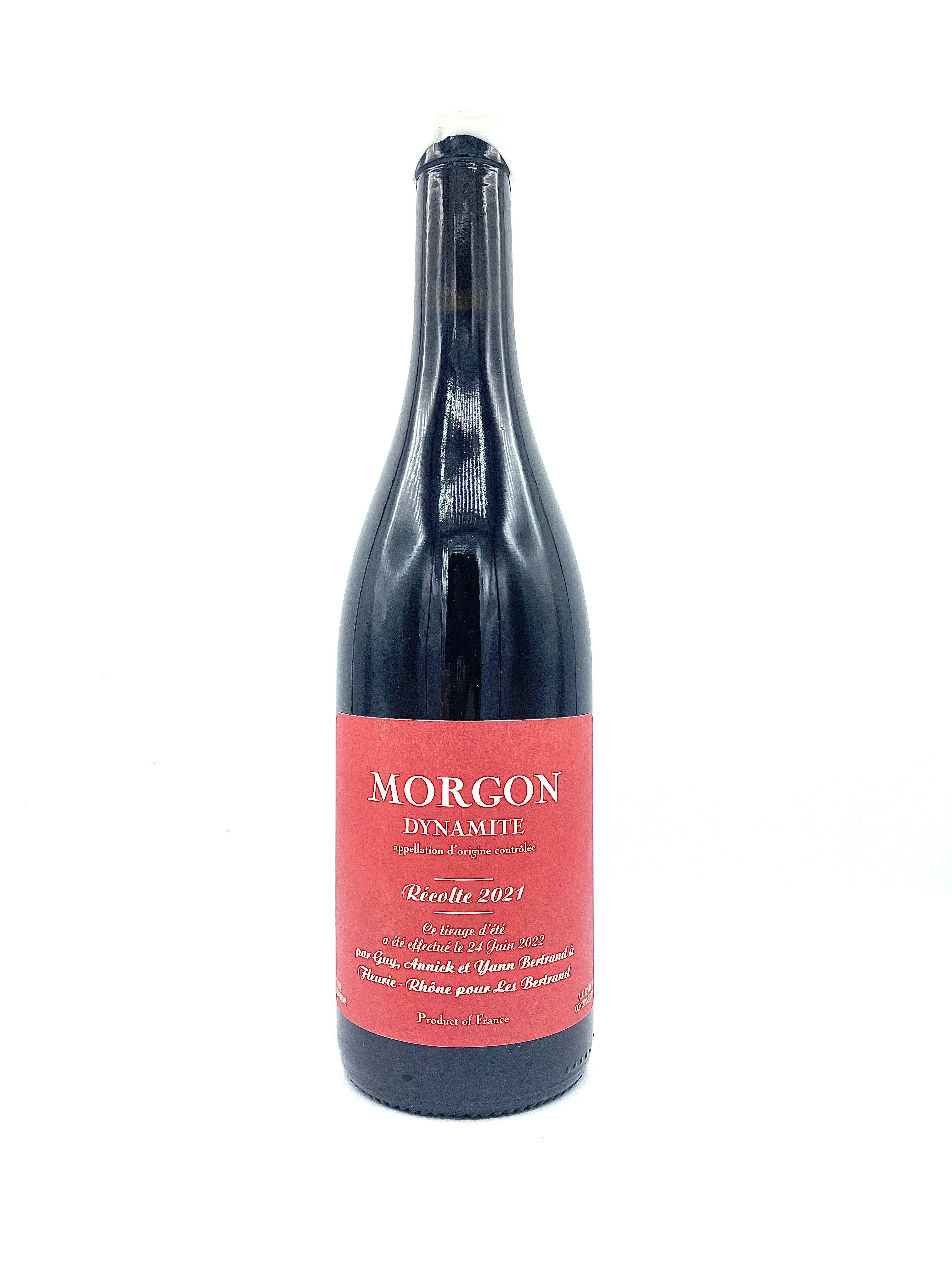Yann Bertrand 'Dynamite' Morgon 2021 – Monarch Wine Merchants