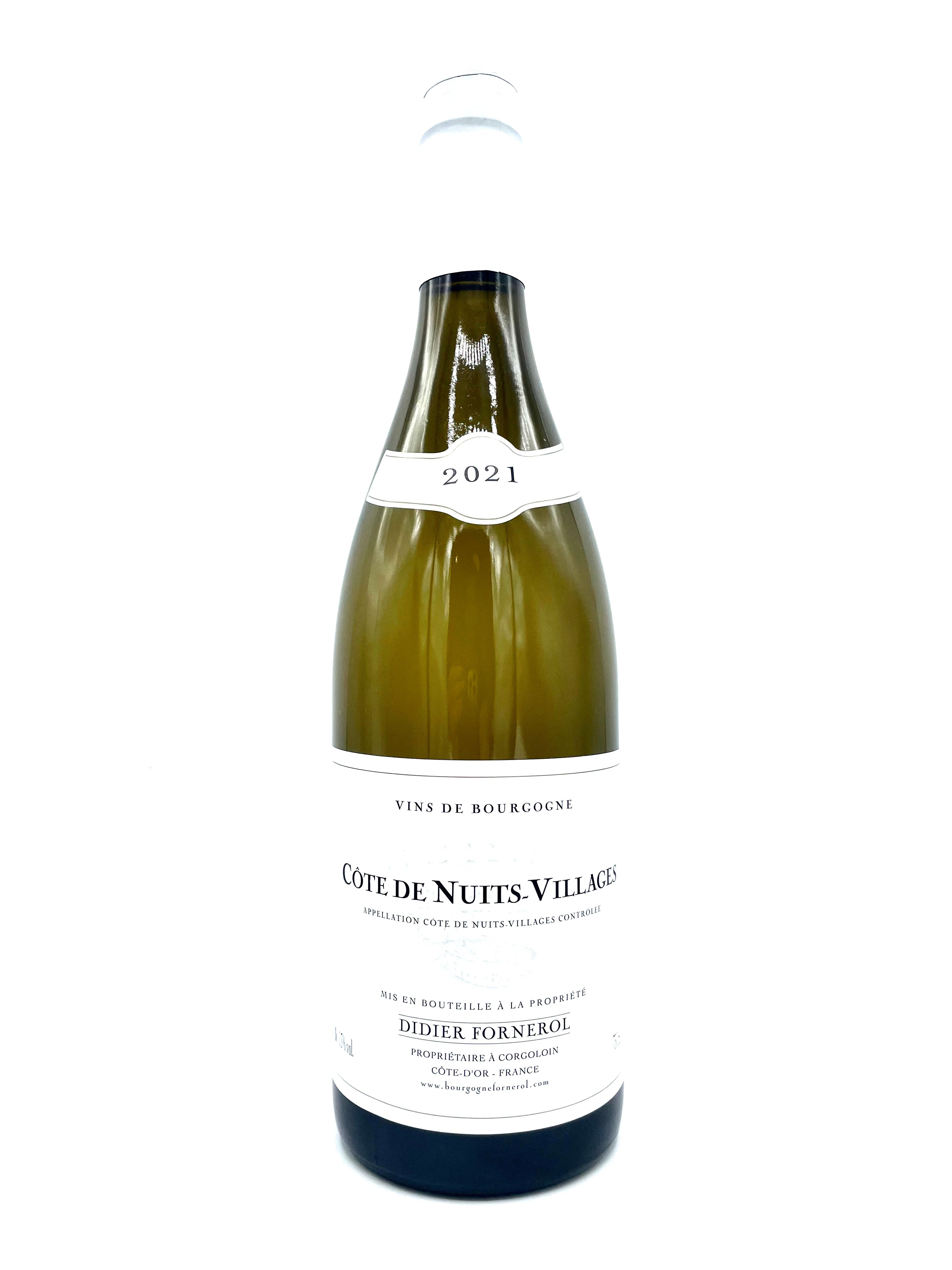 Didier Fornerol, Côte de Nuits Villages Blanc 2021 – Monarch Wine Merchants