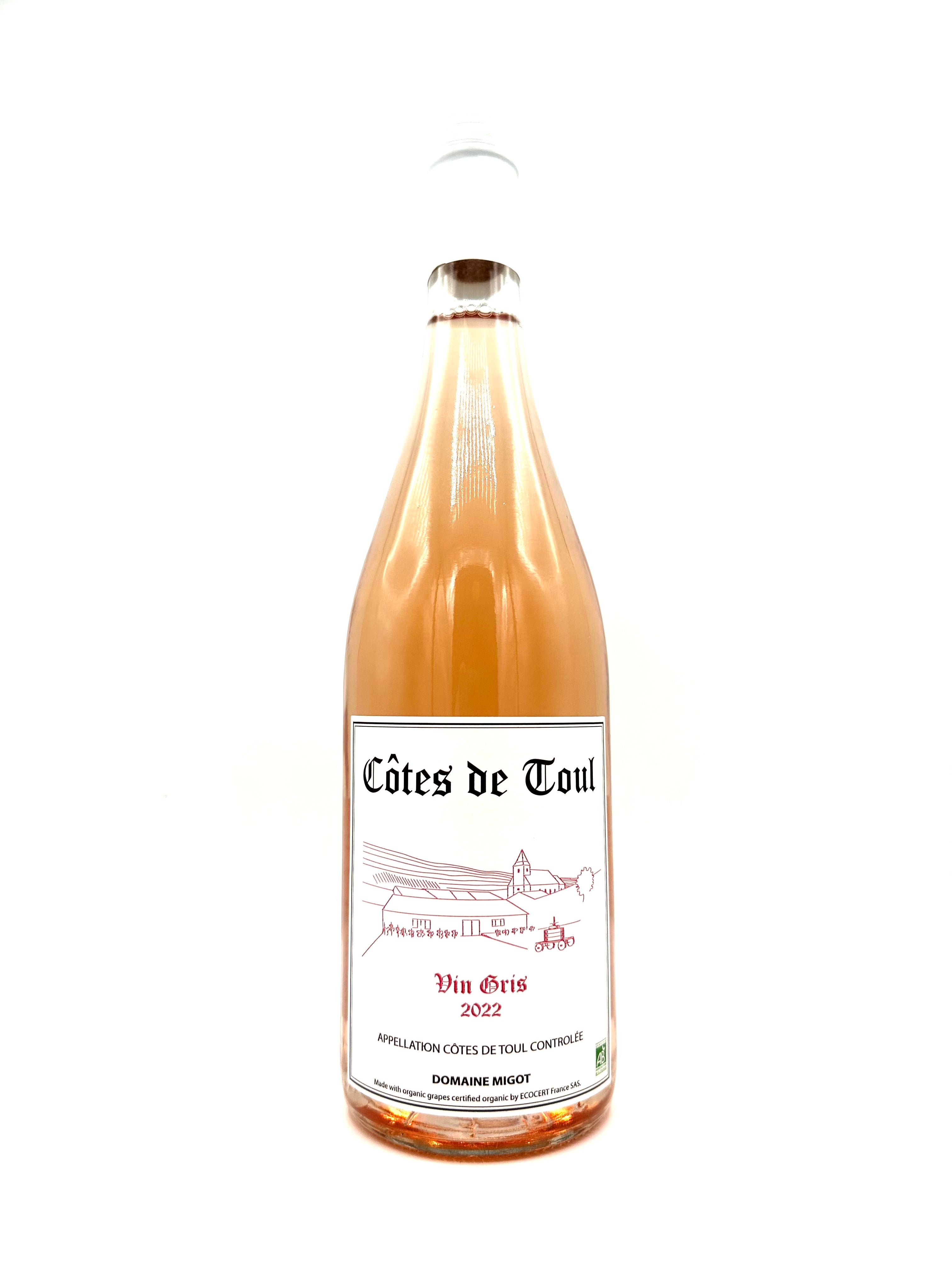 Domaine Migot, Côtes de Toul Vin Gris 2023 – Monarch Wine Merchants