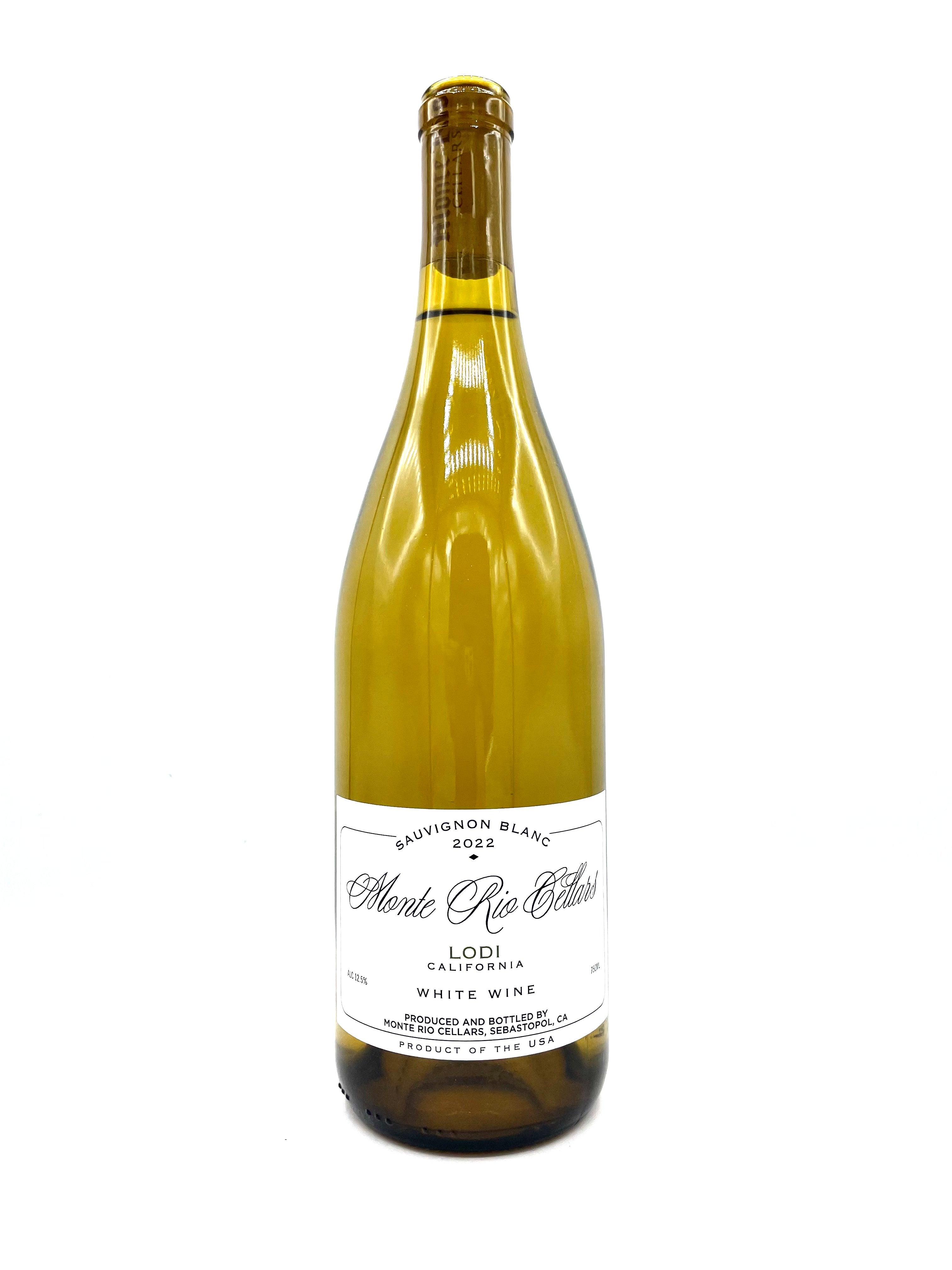 Monte Rio Cellars, Lodi Sauvignon Blanc 2023 – Monarch Wine Merchants
