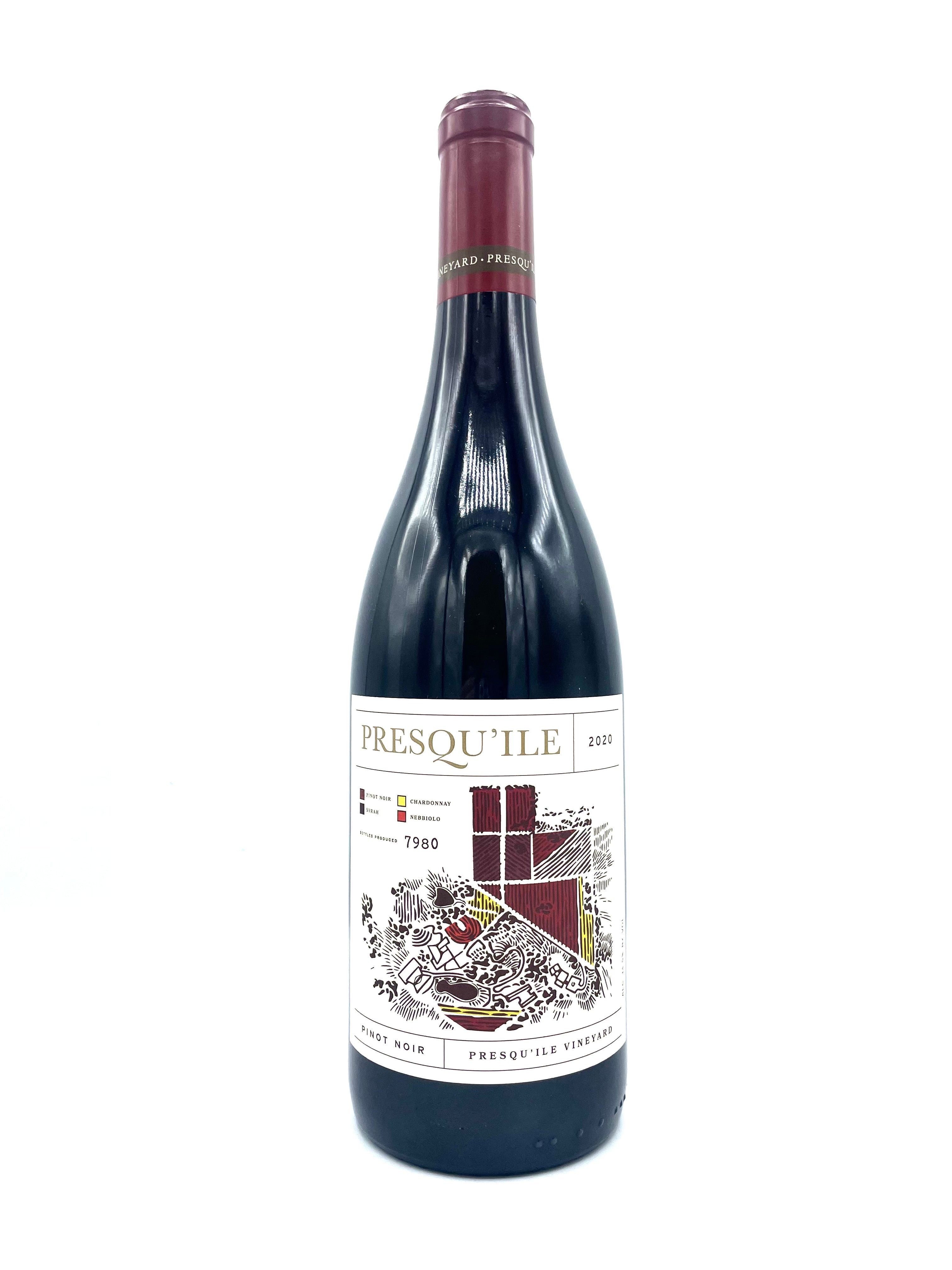 Presqu'ile, Vineyard Estate Pinot Noir 2020 – Monarch Wine Merchants