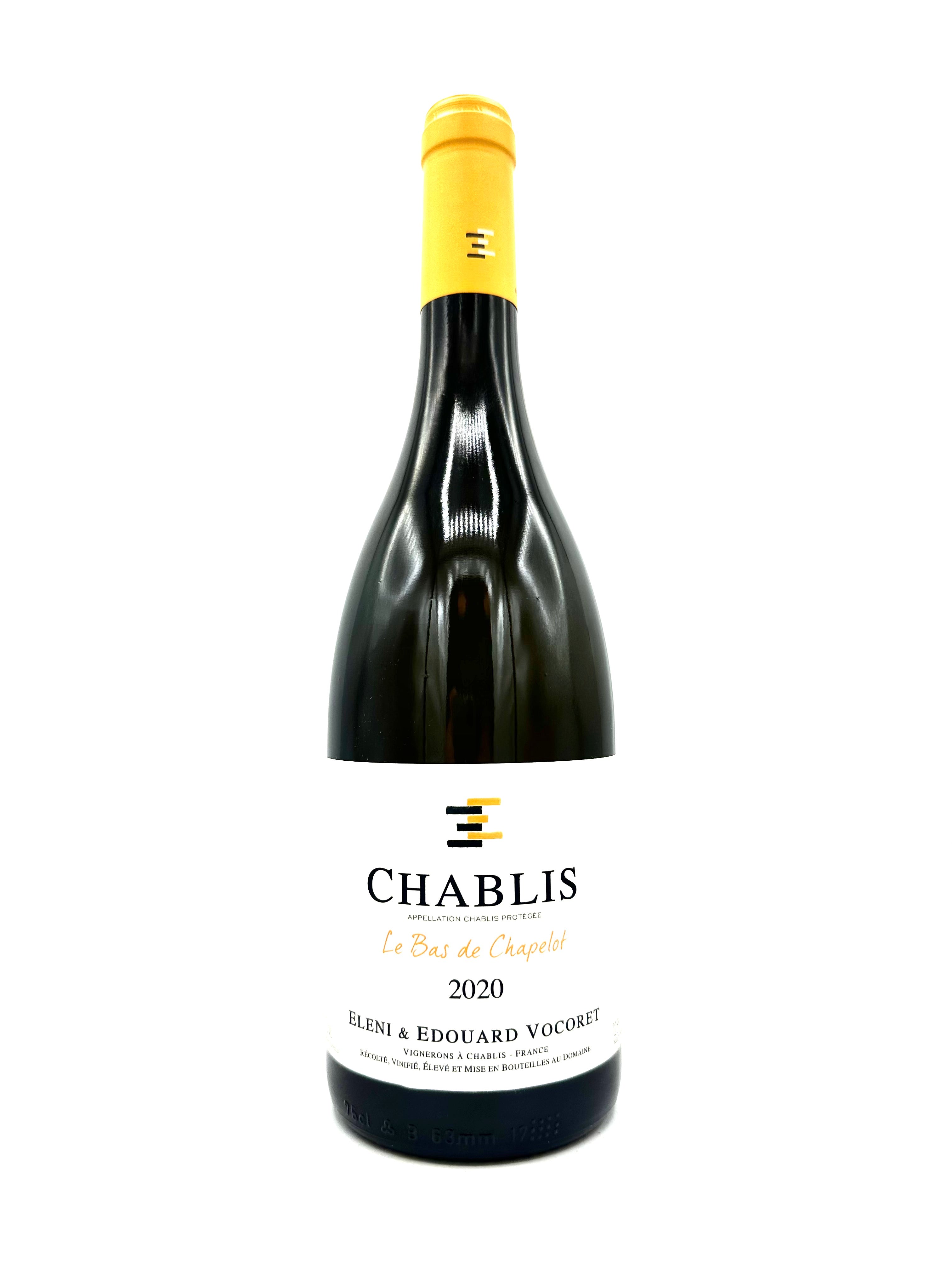 Domaine Eleni et Edouard Vocoret 'Le Bas de Chapelot' Chablis 2022 ...