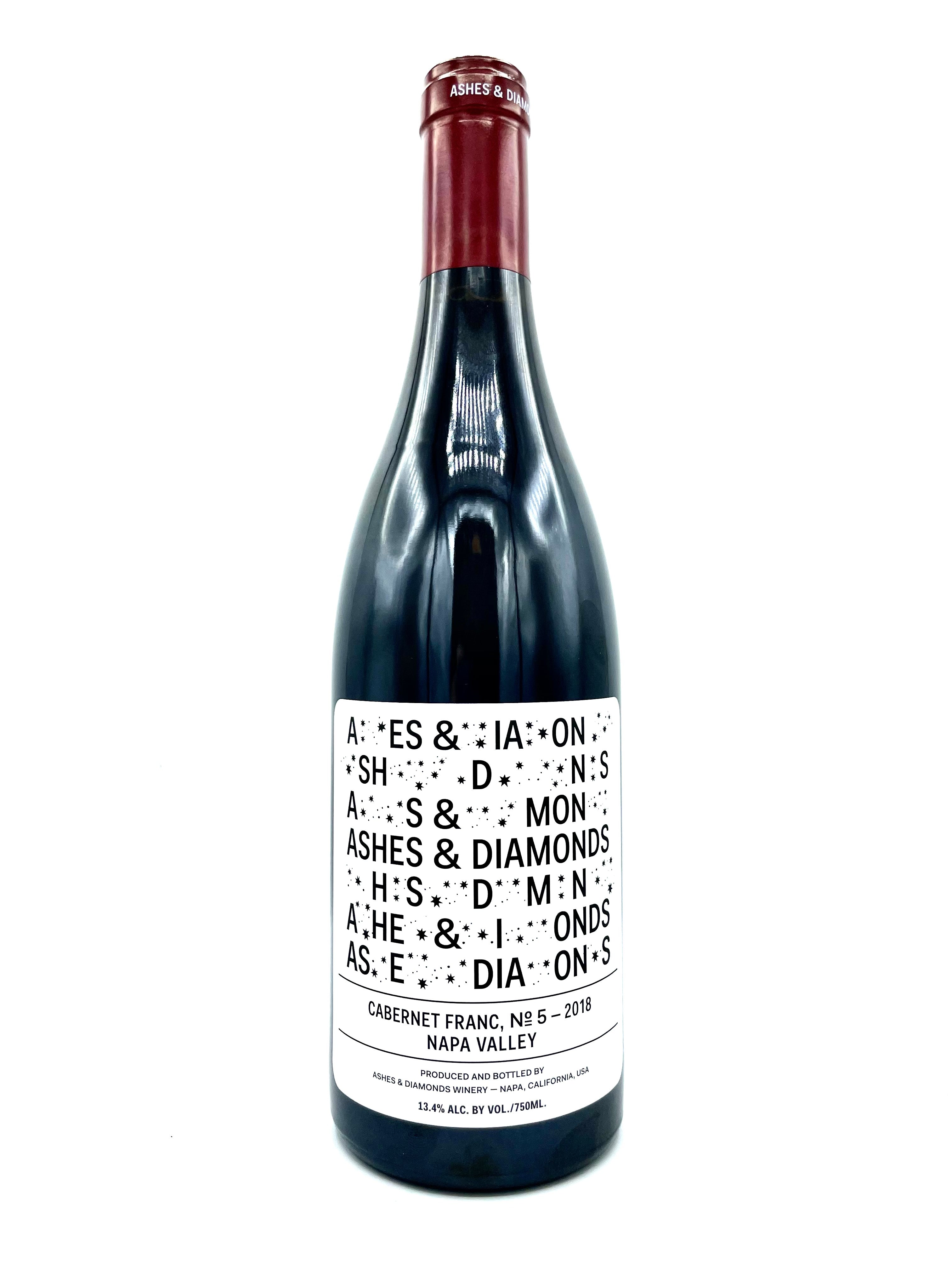 Ashes and Diamonds 'No. 5' Cabernet Franc 2018 – Monarch Wine Merchants