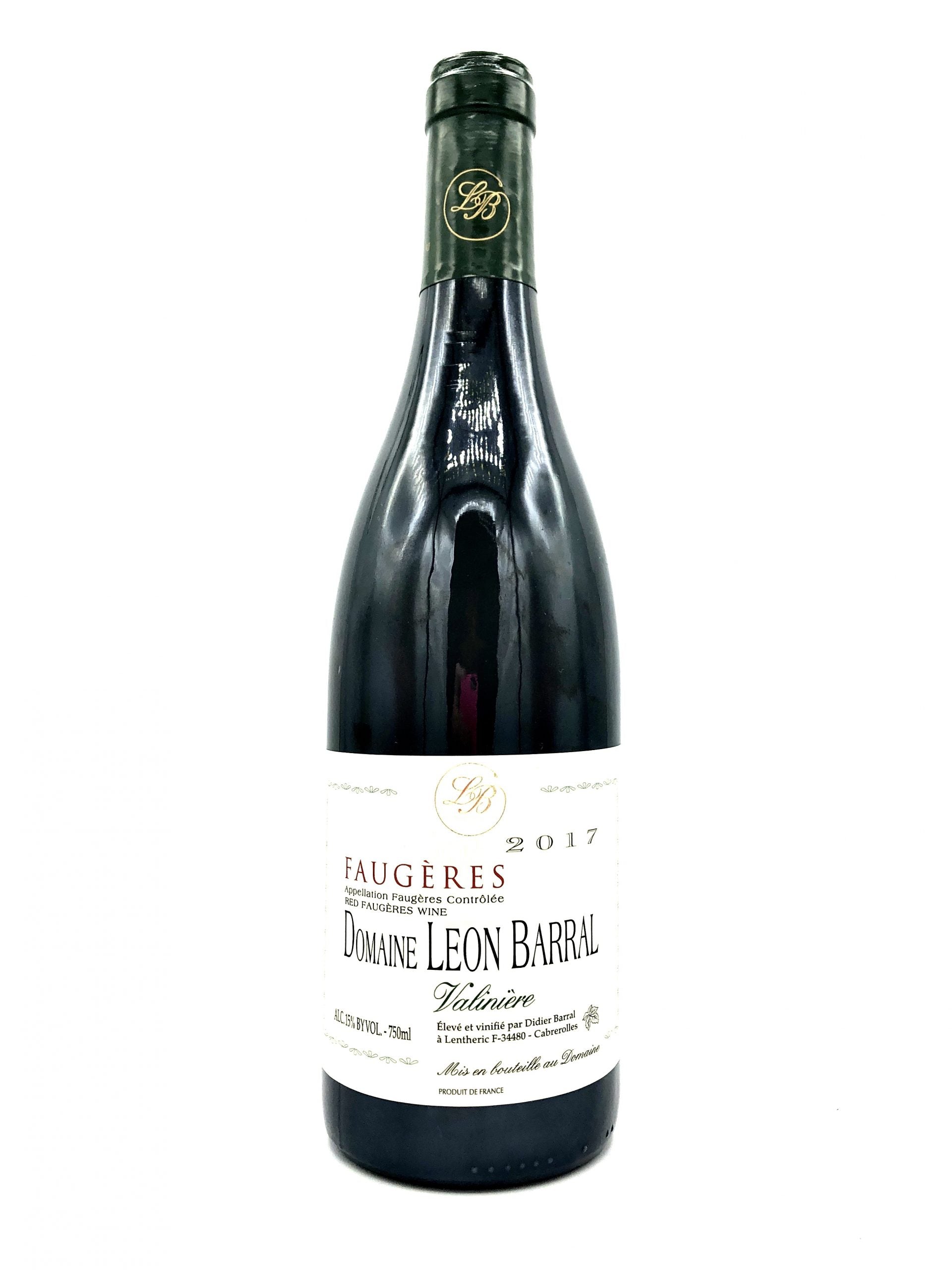 Domaine Leon Barral 'Valinière' Faugères 2017 – Monarch Wine Merchants