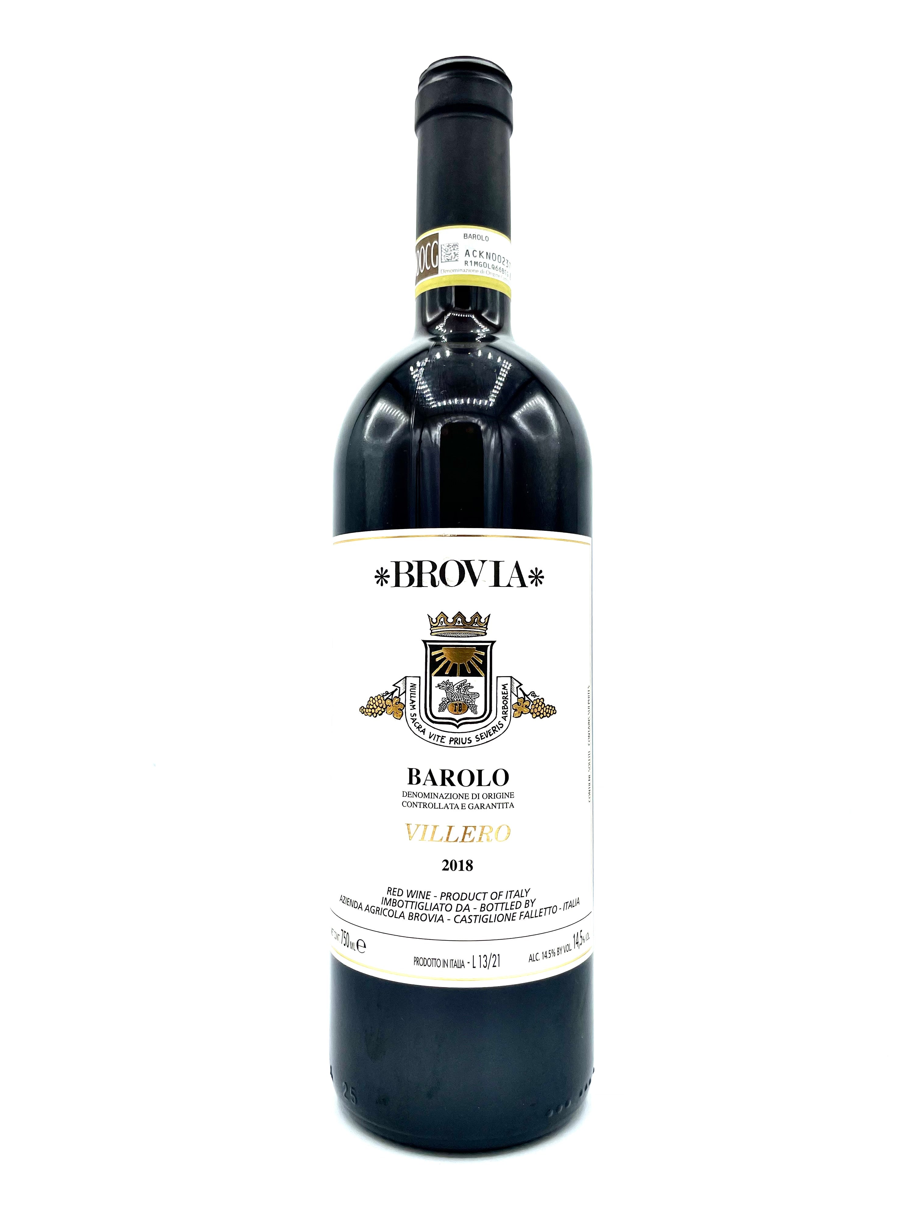 Fratelli Brovia 'Villero' Barolo 2018 – Monarch Wine Merchants