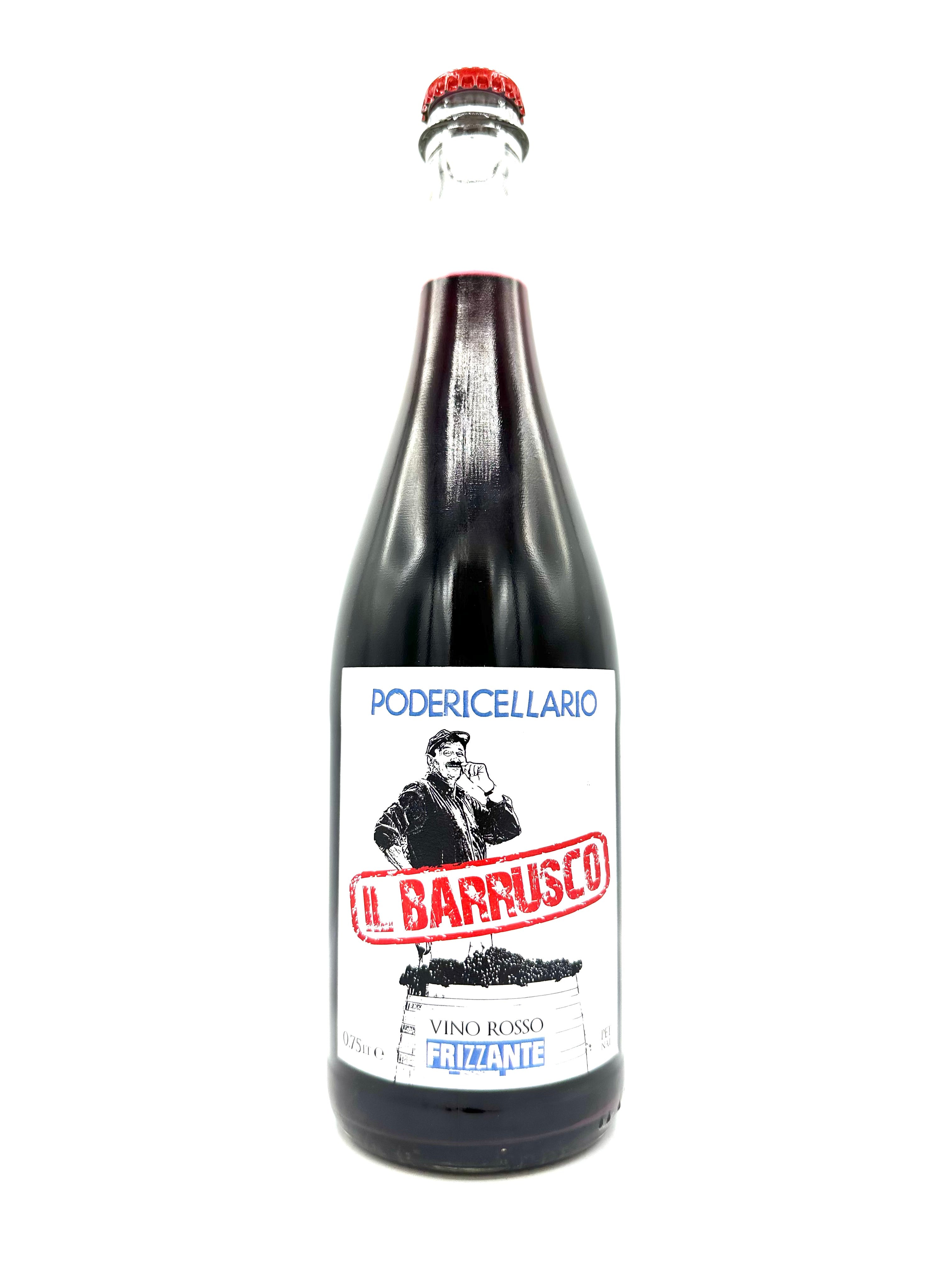 Poderi Cellario 'Il Barrusco' Rosso Frizzante 2021 – Monarch Wine Merchants