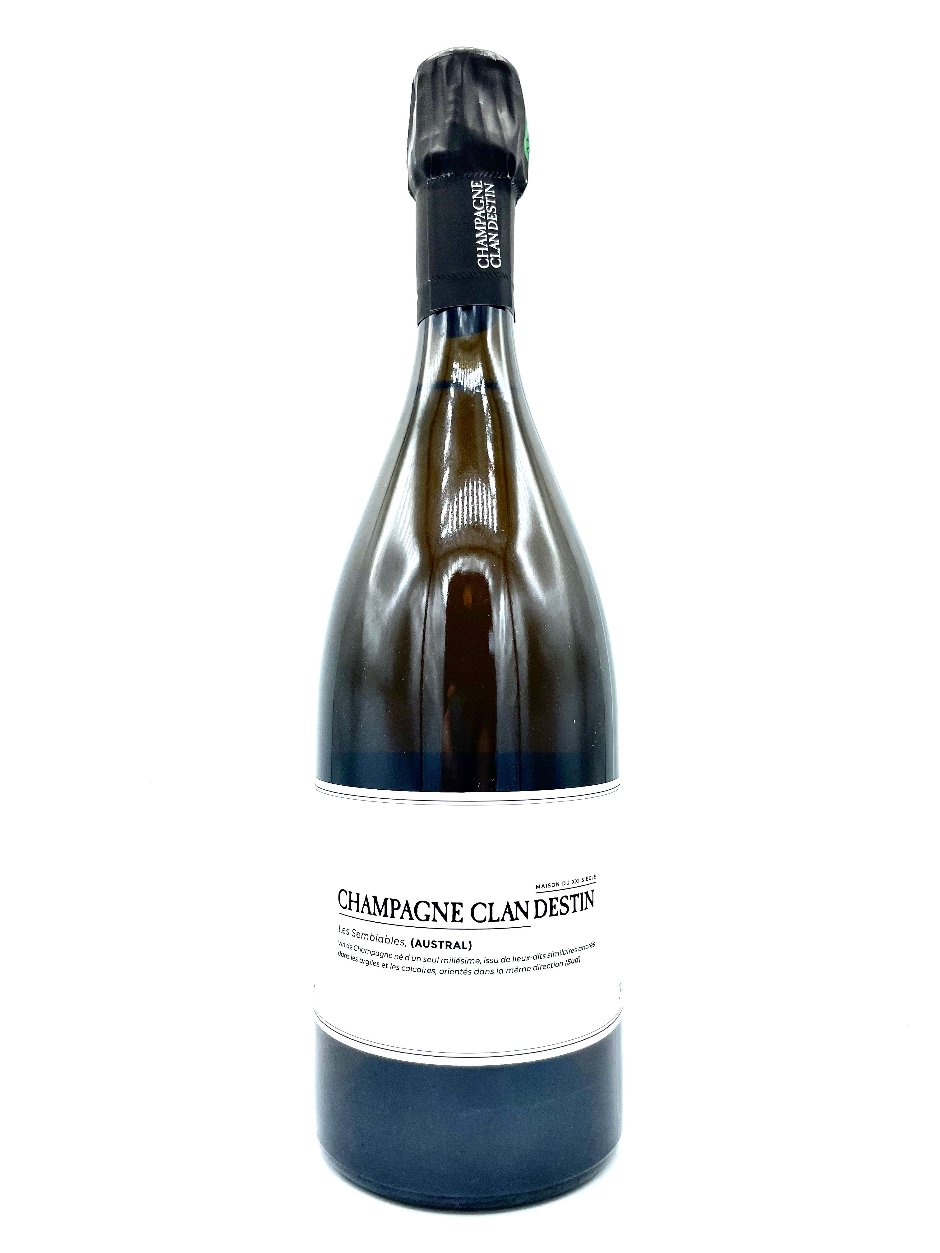 Champagne Clandestin 'Les Semblables Australe' NV – Monarch Wine Merchants