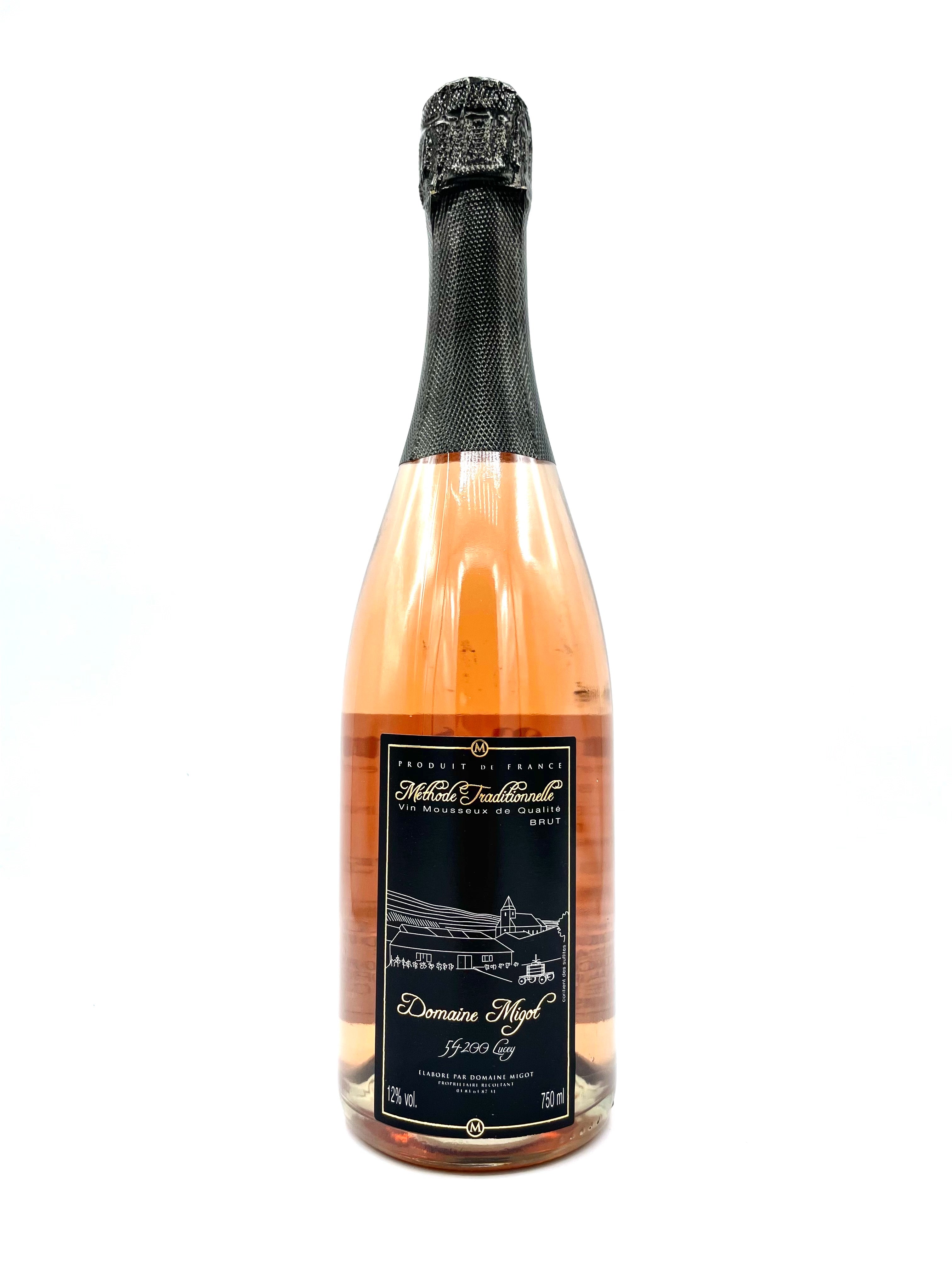 Domaine Migot, Traditional Method Rosé NV – Monarch Wine Merchants