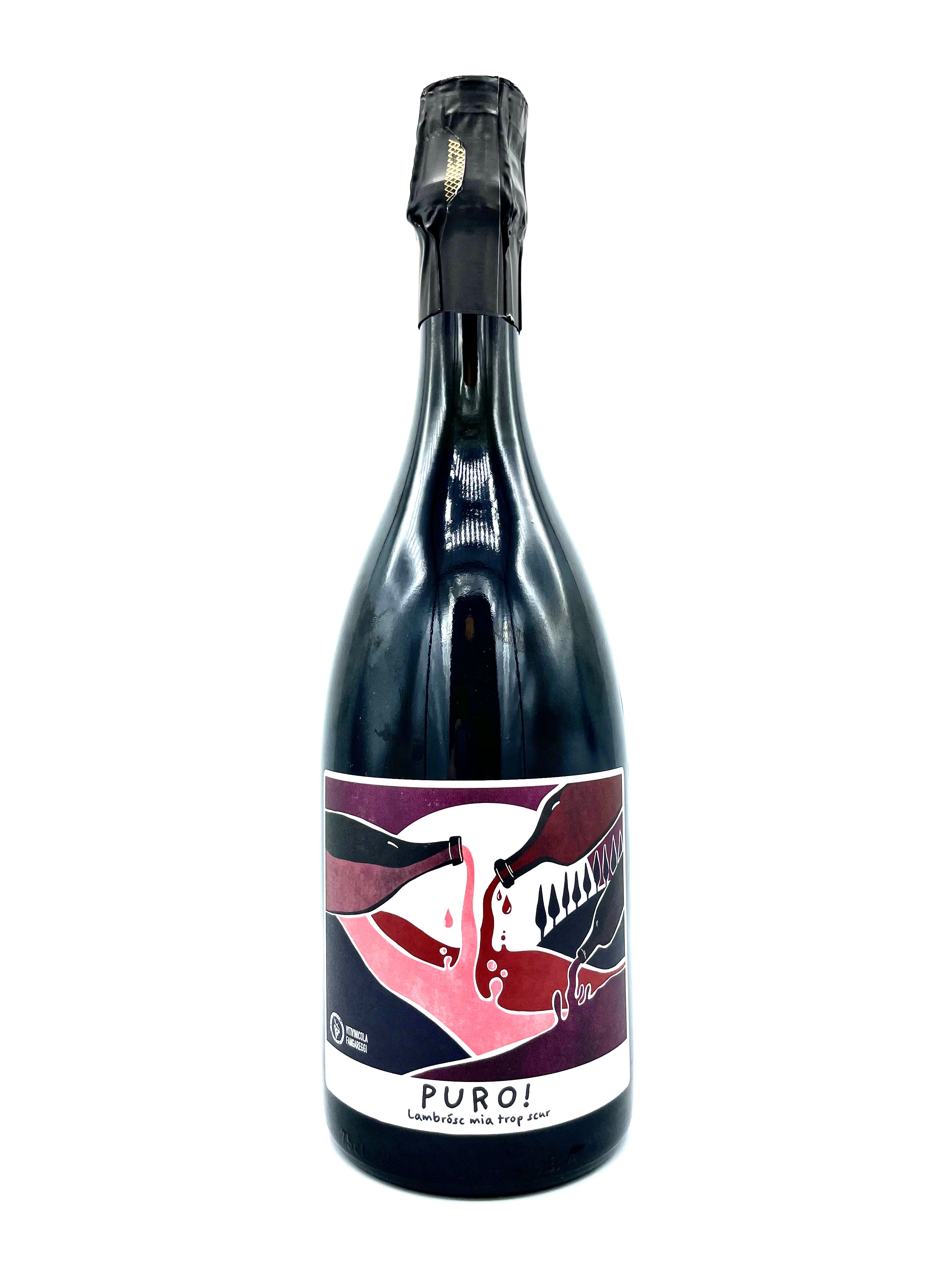 Vitivinicola Fangareggi 'Puro!' Lambrusco NV – Monarch Wine Merchants