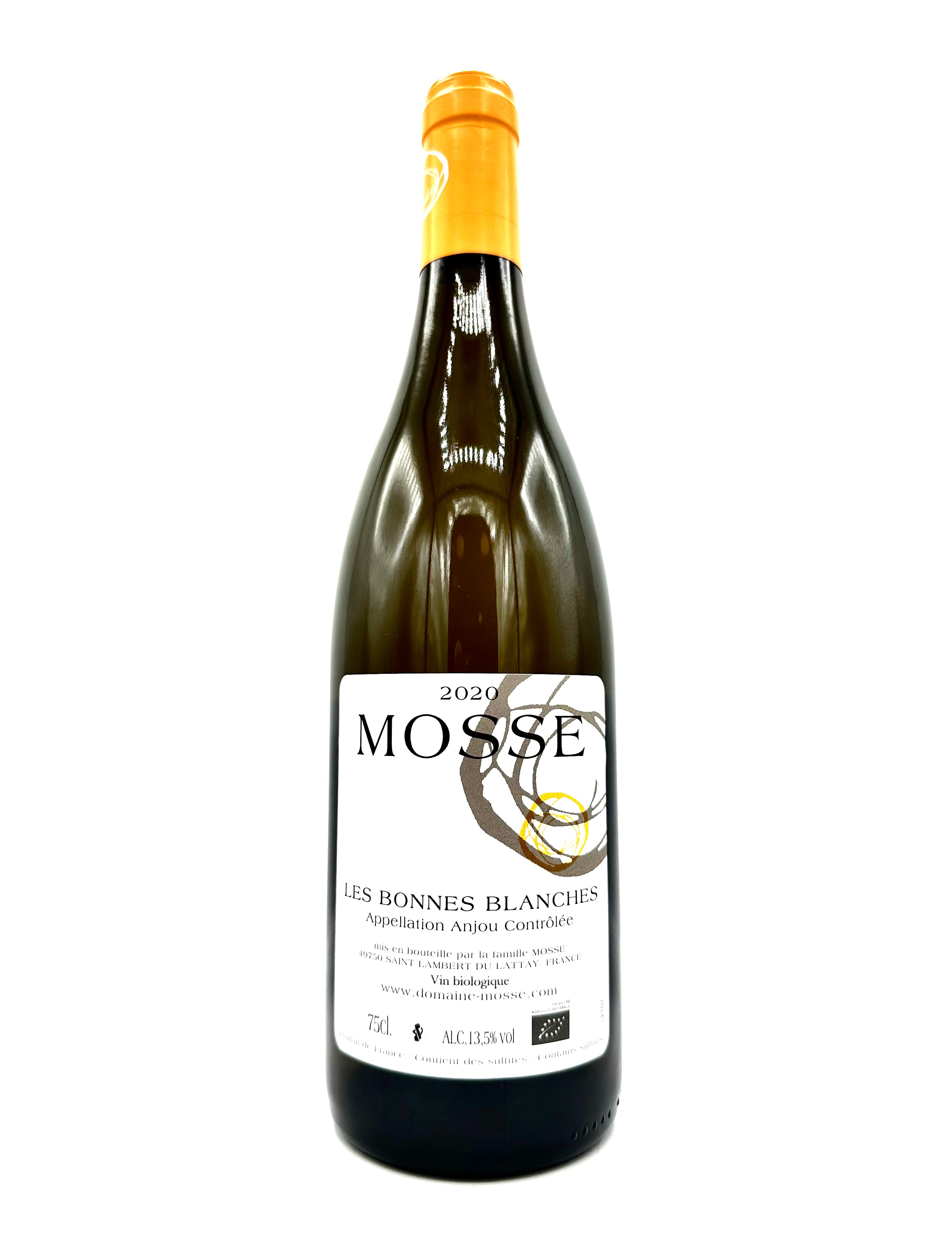 Domaine Agnés et Réné Mosse 'Les Bonnes Blanches' Anjou Blanc 2020 ...